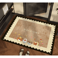 Cute 3D Cartoon Anti-Slip Doormat, "WELCOME" Entryway Rug with Fun ...