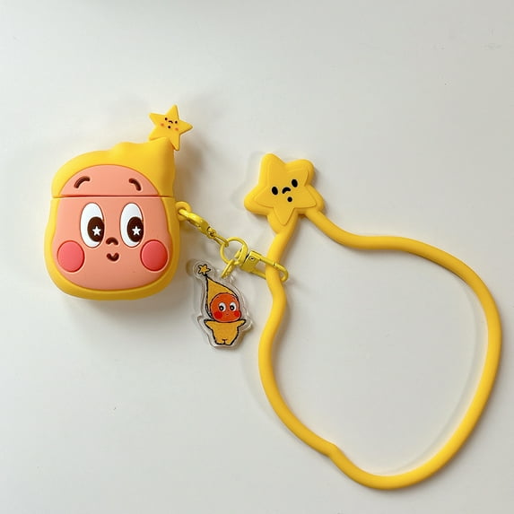 Cute 3D Cartoon Twinkle Star Boy Bluetooth Wireless Earphone Case for ...