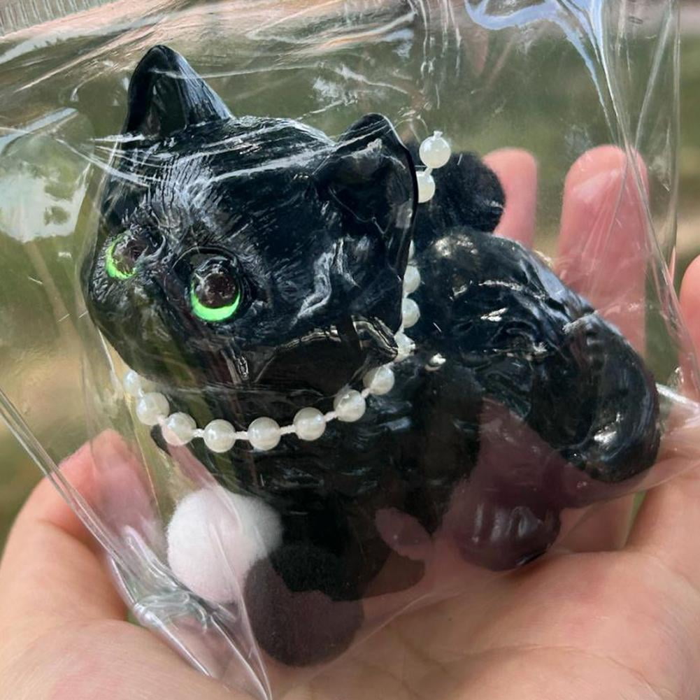 ??Cute 3D Cat Stress Relief Squeeze Ball Tpr Release Stress Relief G6T4 ...