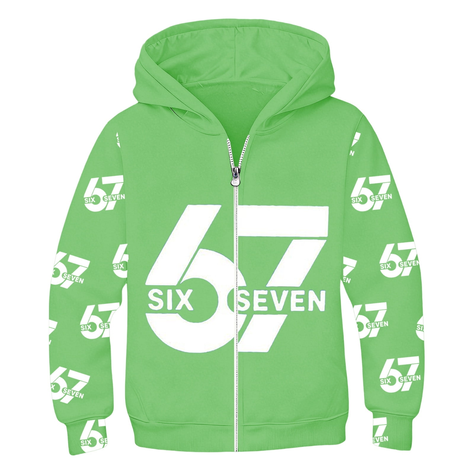 Cute 67 Number Hoodie for Girls Boys Long Sleeve Sweatshirts Casual ...