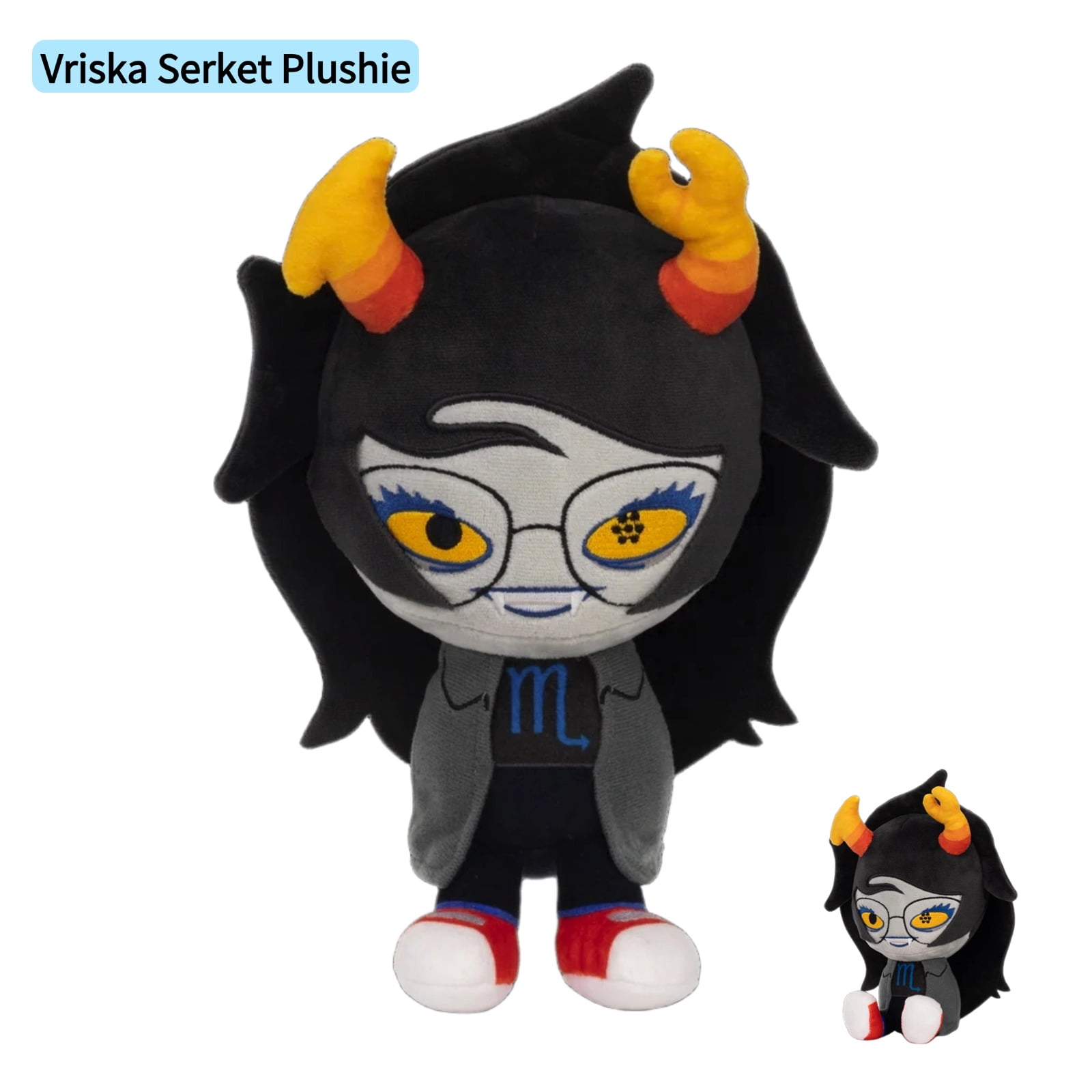 Cute 7'' Vriska Serket Stuffed Doll - Homestuck Troll Plushie, Soft Toy ...