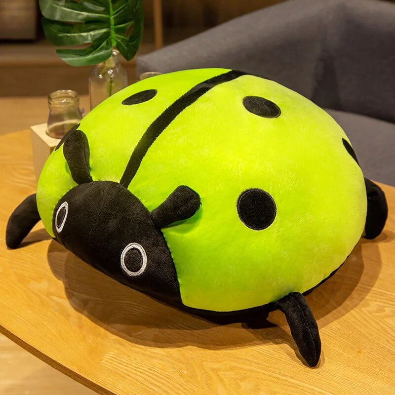 Cute 70cm Cartoon Seven-star Ladybug Doll Plush Toy Anime Soft Down ...