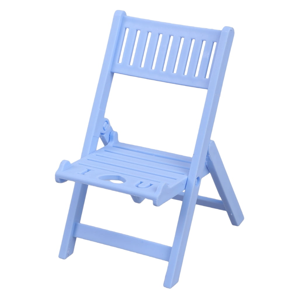 Cute & Adjustable Mini Chair Phone Stand Multi Angles Desktop Holder ...