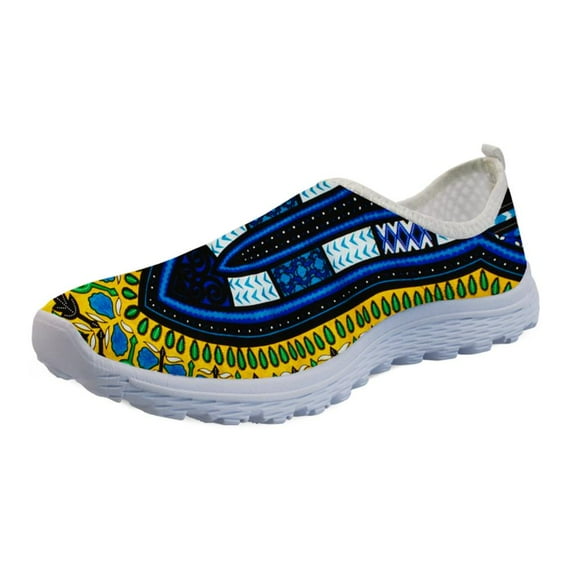 Cute African Pattern Loafers Women Sneakers Woman Flats Comfortable ...
