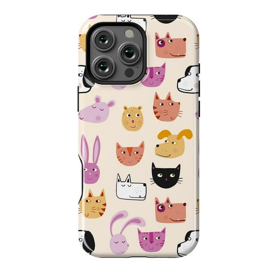 Cute All The Pets Dog Cat Lover Gift Phone Case for iPhone 11 12 13 14 15 16 Pro Max - Walmart.com