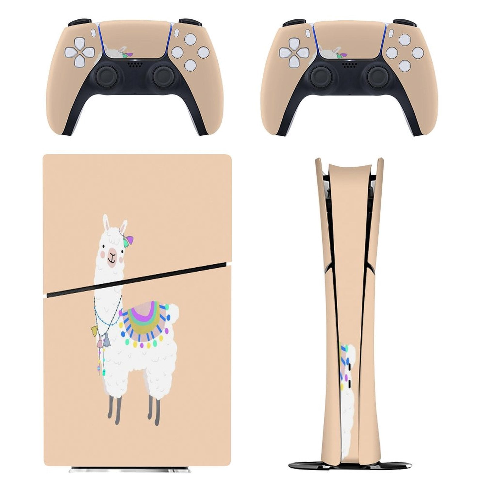 Cute, Alpaca, Bells PS5/PS5 Slim Digital Disc Skin Sticker For Console ...