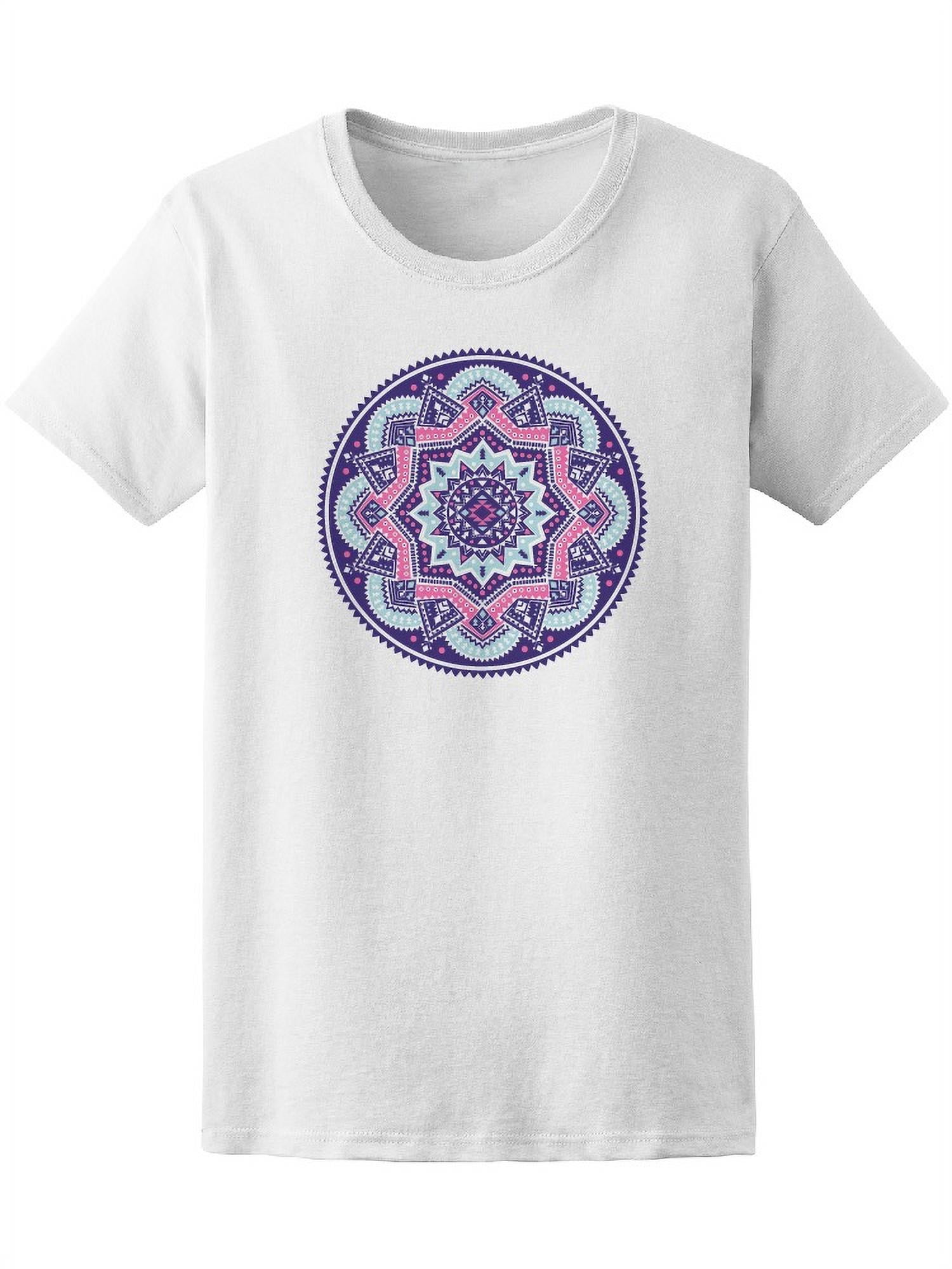 Cute And Colorful Indian Mandala T-Shirt Women -Image by Shutterstock ...