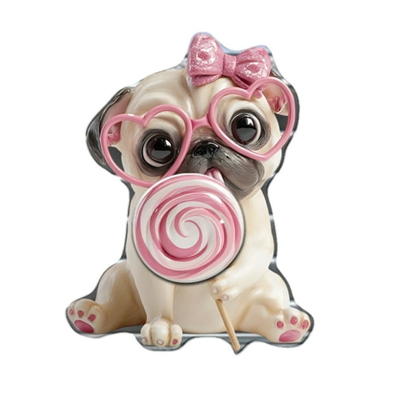 Cute Animal Acrylic Car Vent Decoration Clip, Freshens Air & Decorates ...