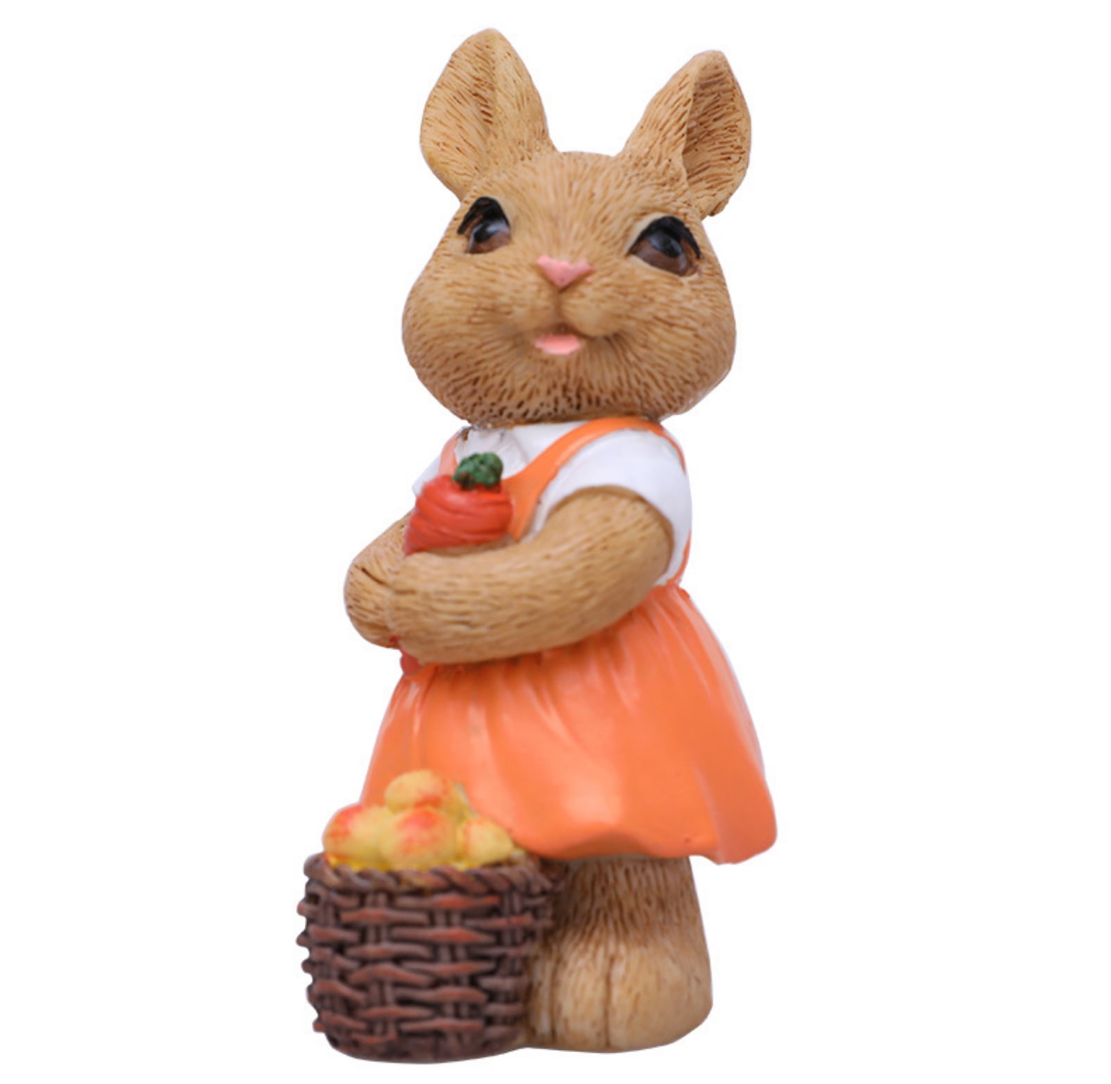 Cute Animal Cart Garden Decor, Outdoor Lawn Ornament, Creative Animal ...