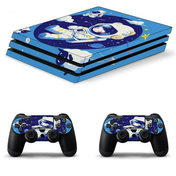 Cute Animal Cartoon Space Astronaut PS4/PS4 Pro/PS4 Slim Skin Sticker ...