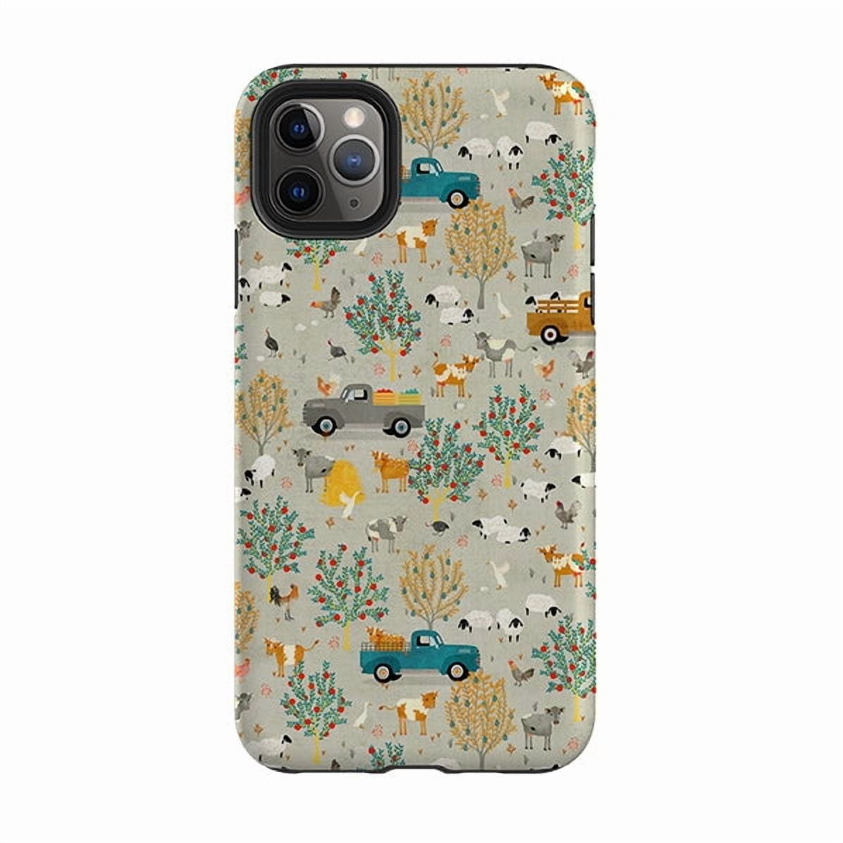 Cute Animal Country Farm Life Phone Case for iPhone 11 12 13 14 15 16 ...