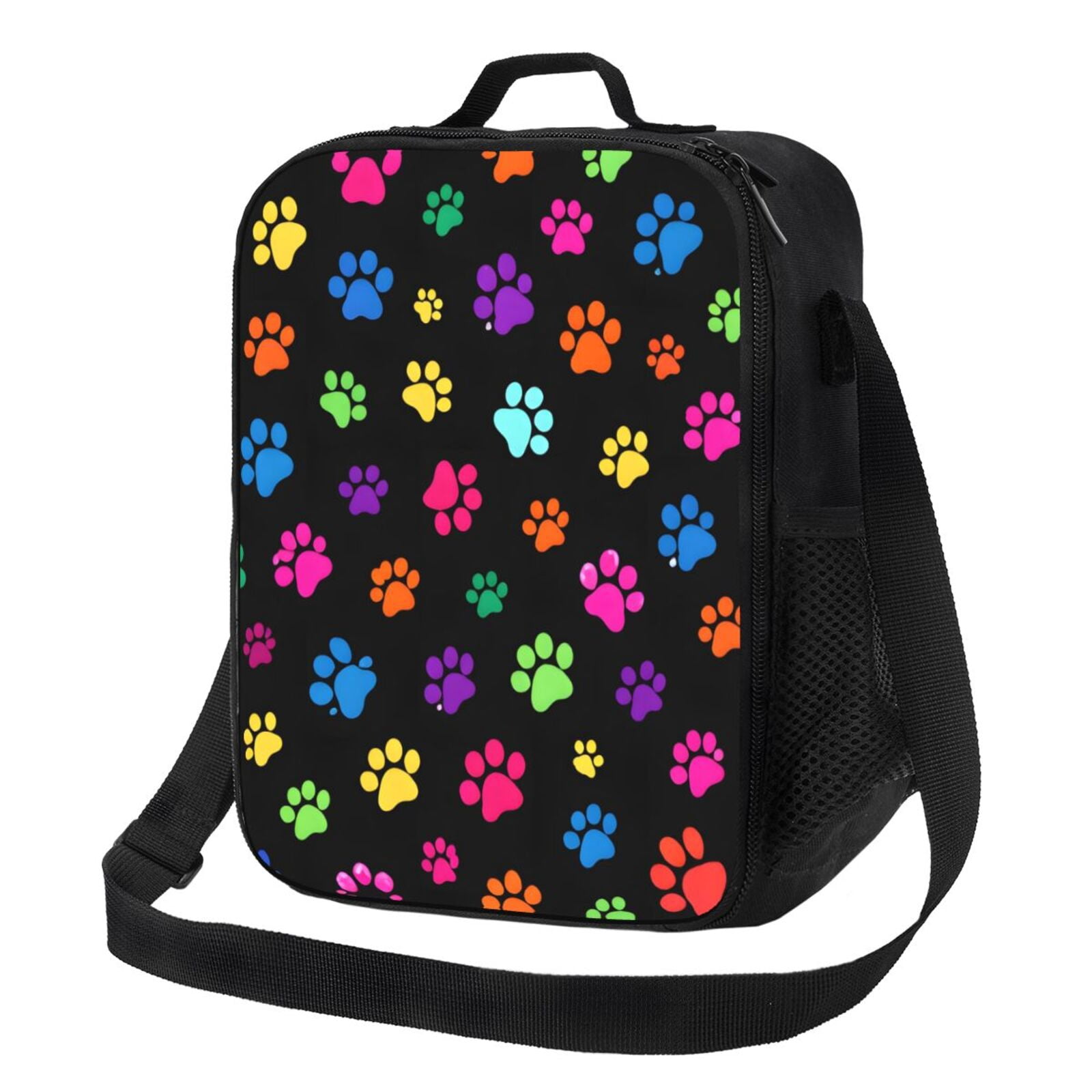 Cute Animal Dog Paw Pet Lover Lunch Bag Insulated Thermal Lunch Box ...