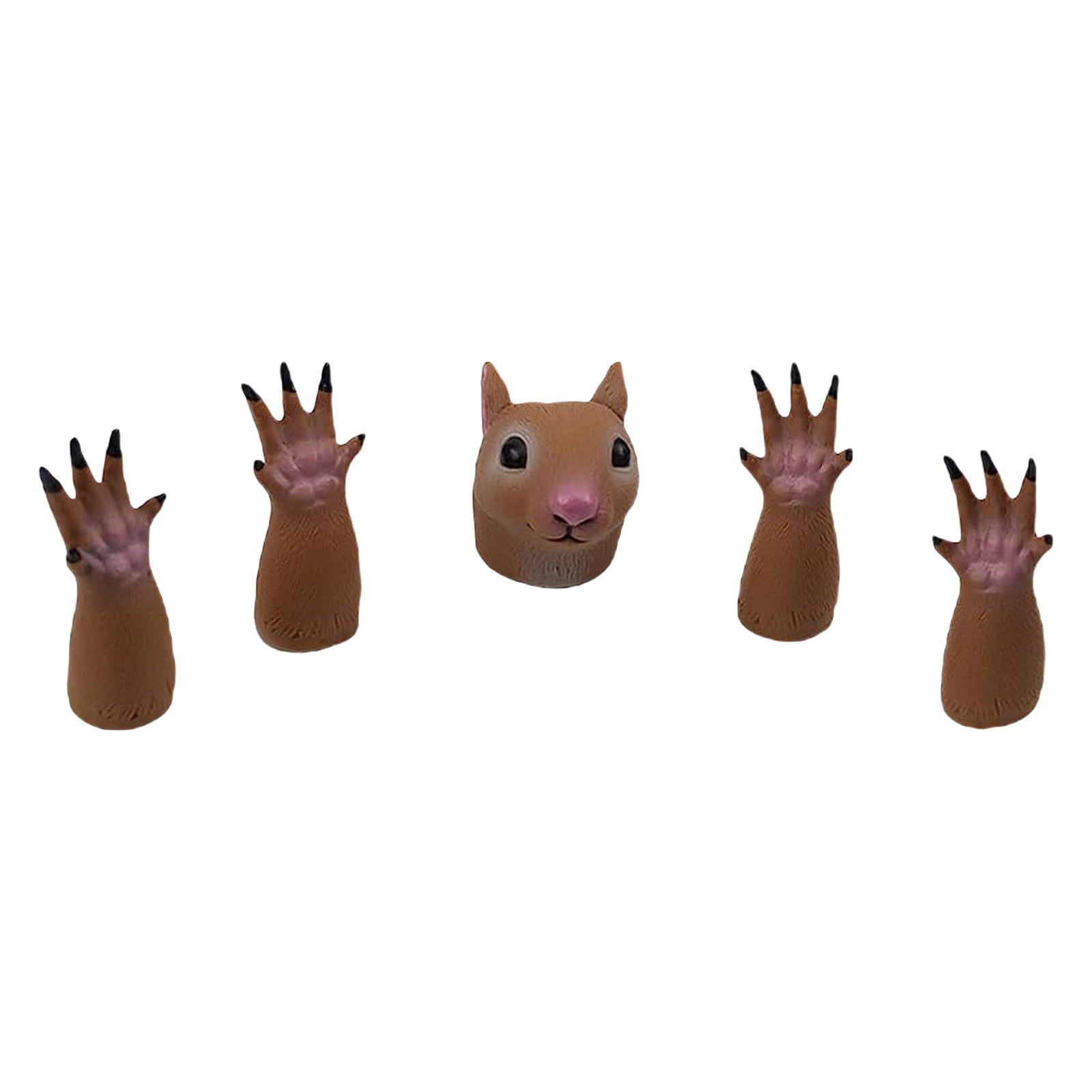 Cute Animal Finger Puppets Set 5PCS Hand Puppets for Kids Birthday ...