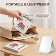 Cute Animal Folding Makeup Mirror Portable Pocket Compact with Stand ...