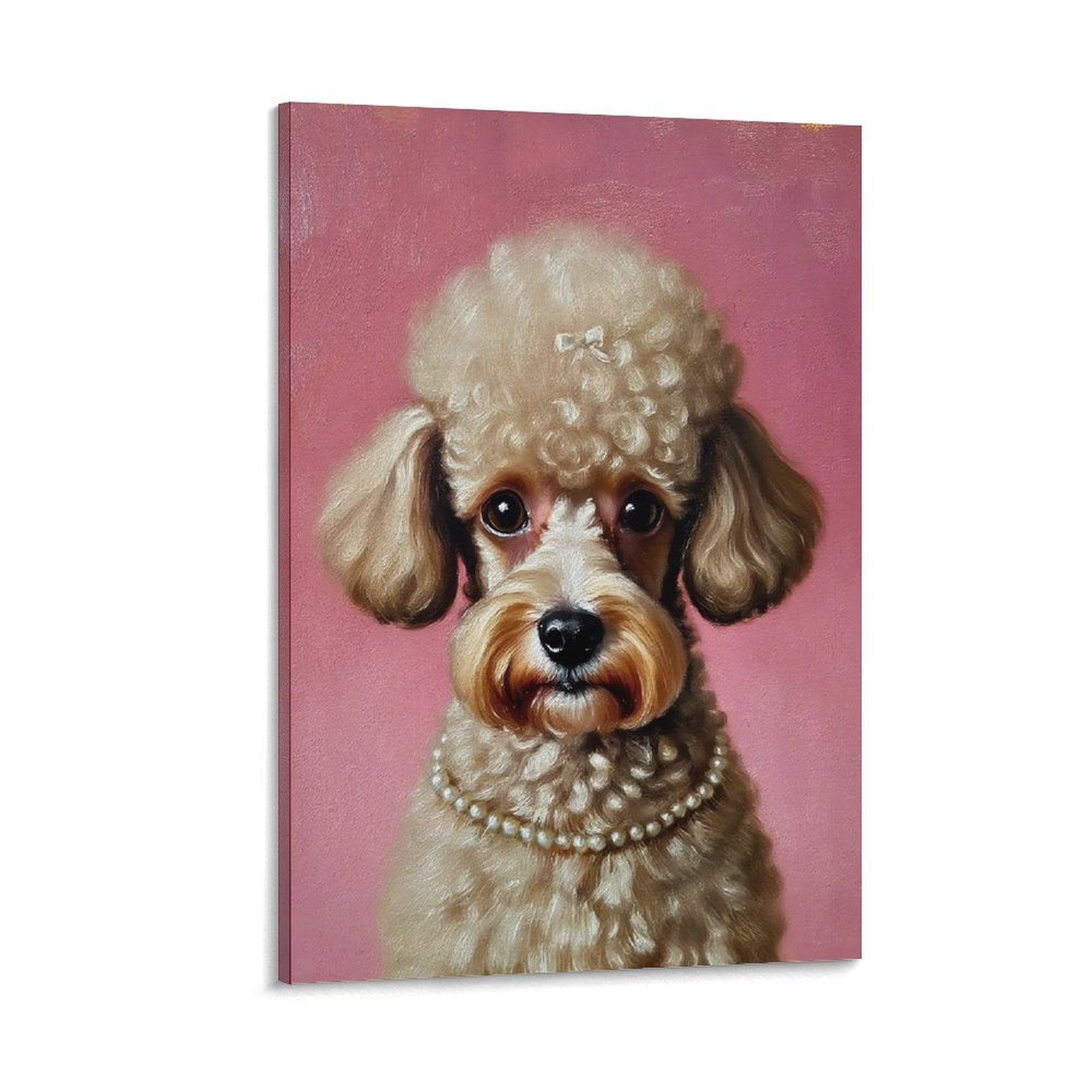 Cute Animal Furry Dog Wall Art Posters Wall Art Painting Canvas Gift ...