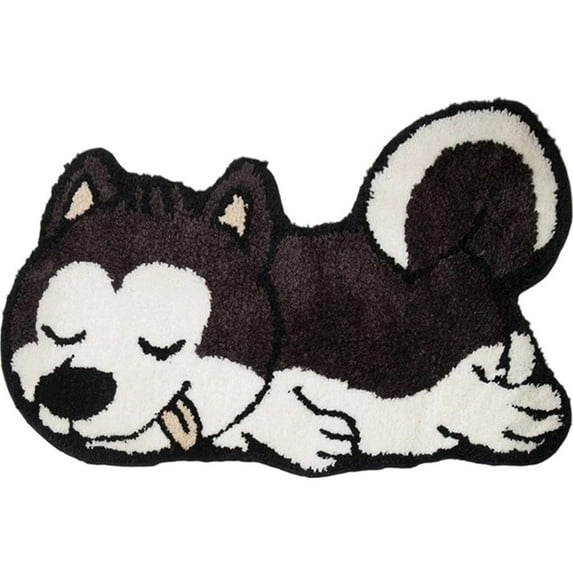 Cute Animal Non Slip Bathroom Mat Cartoon Animal Bath Mat, Absorbent ...