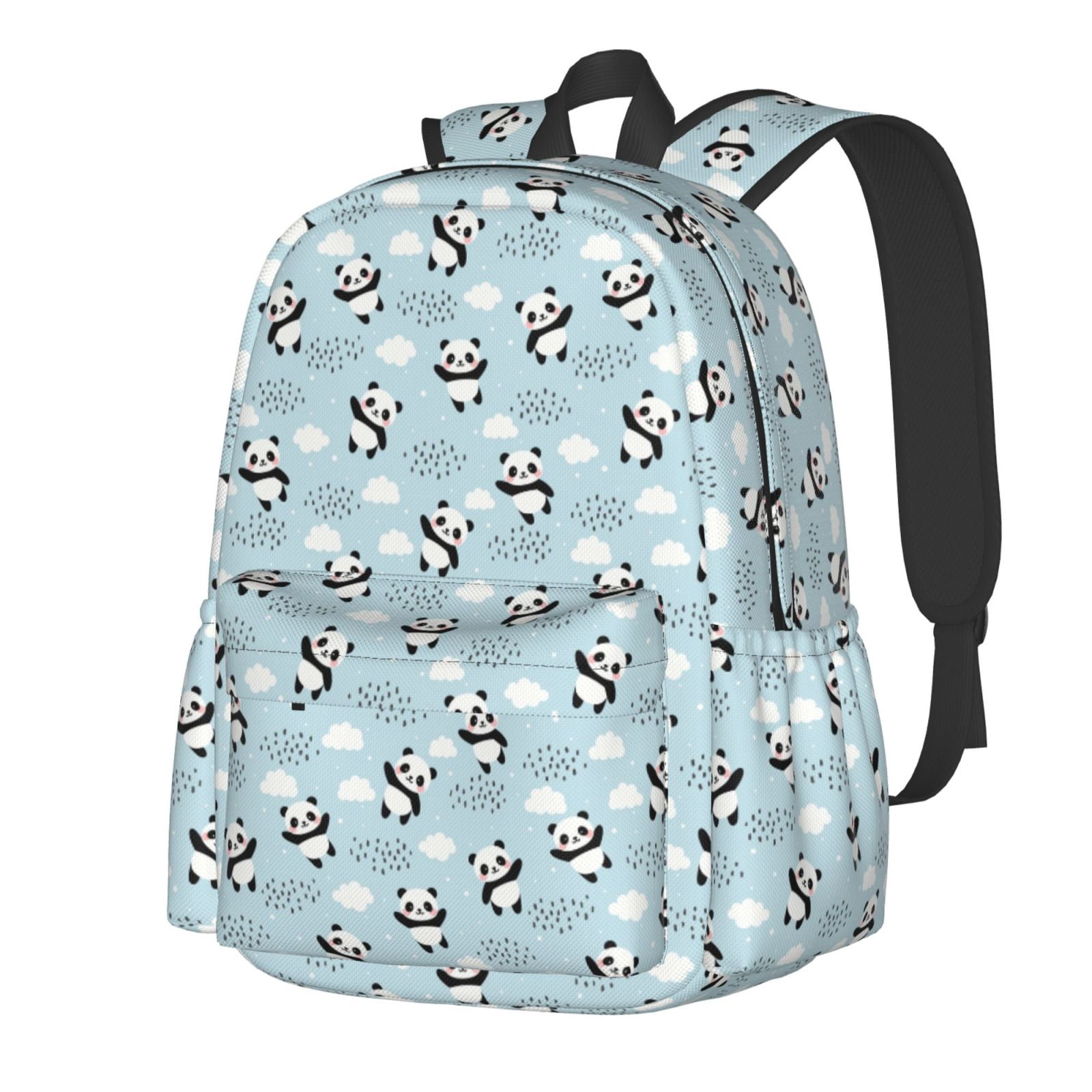Cute Animal Panda Sky Backpack for Men Women Laptop Backpack Hiking ...
