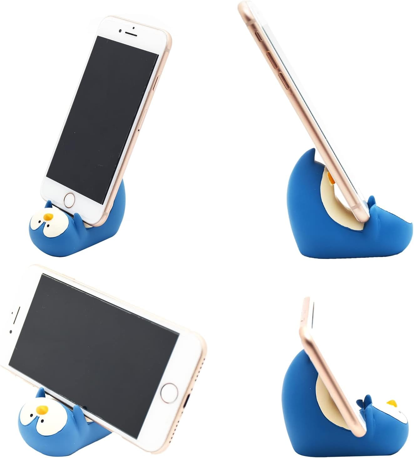 Cute Animal Penguin Cell Phone Stand Holder, Small Desk Phone Stand ...