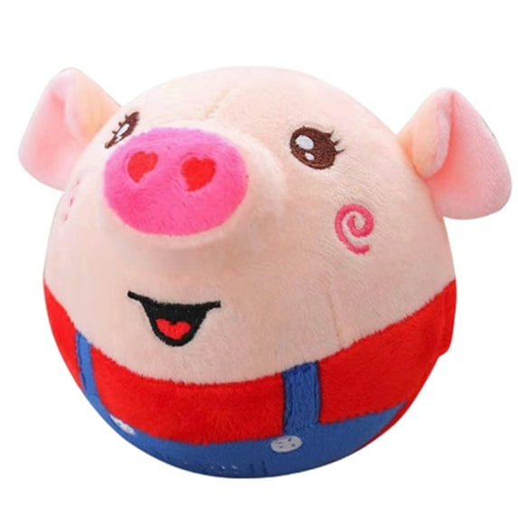 Cute Animal Plush Ball Toy with Talking Repeat Function - Remote ...