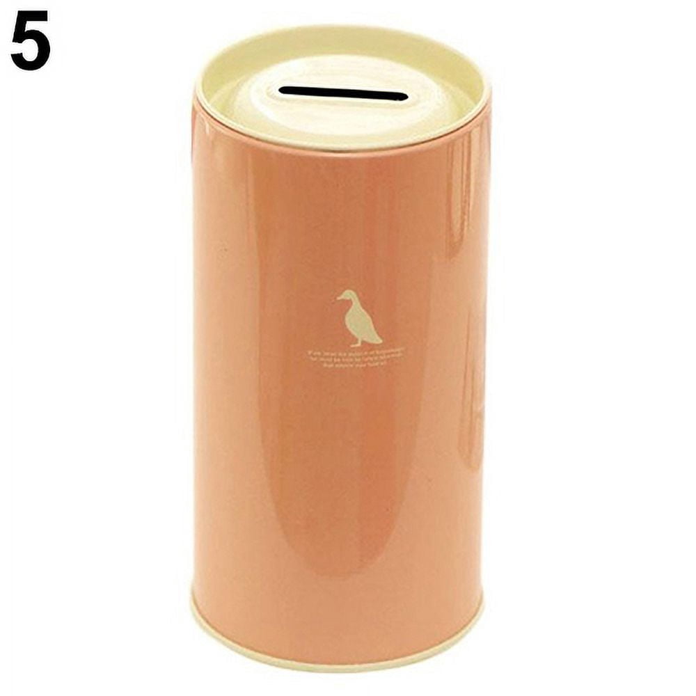 Cute Animal Print Creative Gift Saving Bank Money Box Tin Coin Cartoon ...