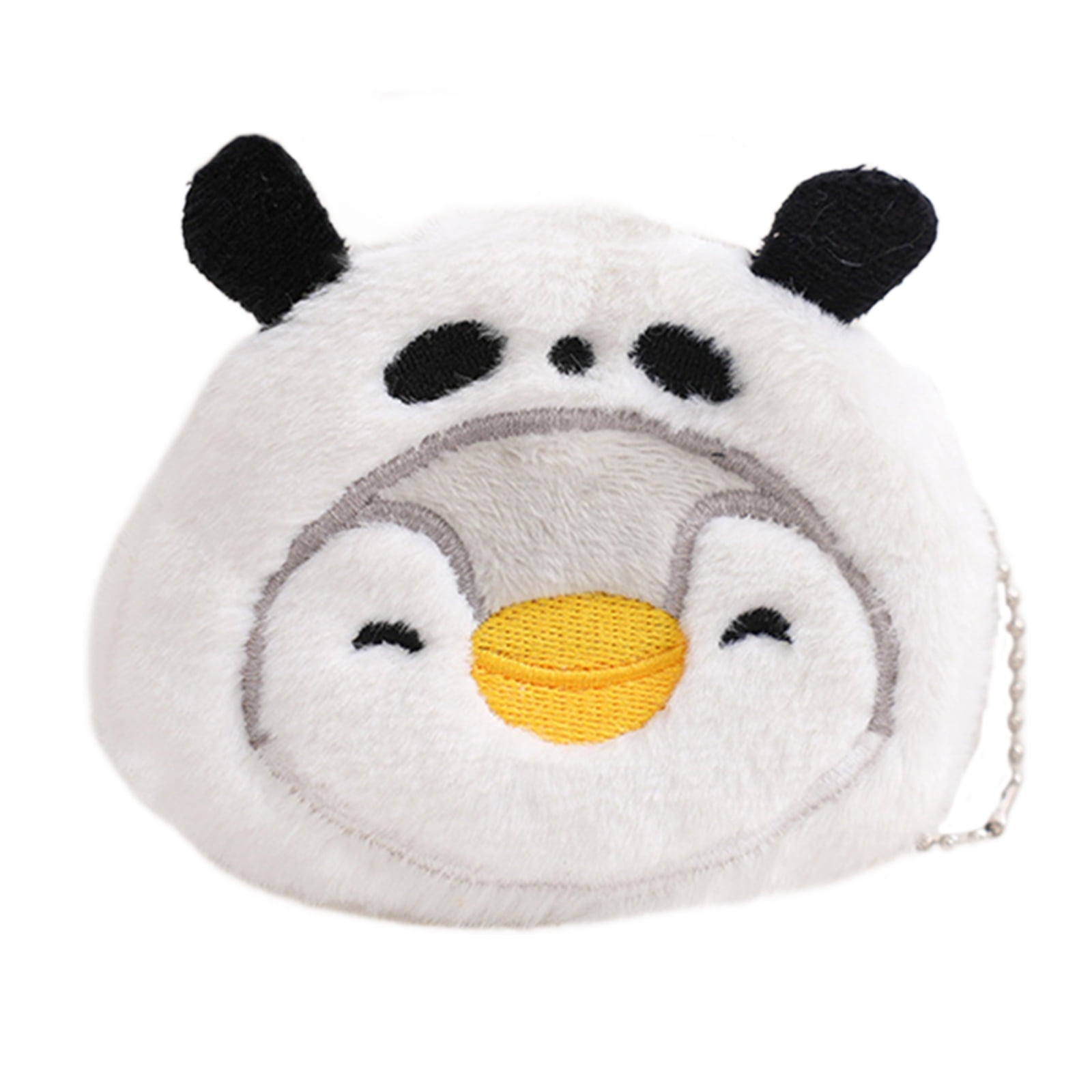 Cute Animal Shape Short Wallet Plush Wallets Fashion Credit Card Holder ...
