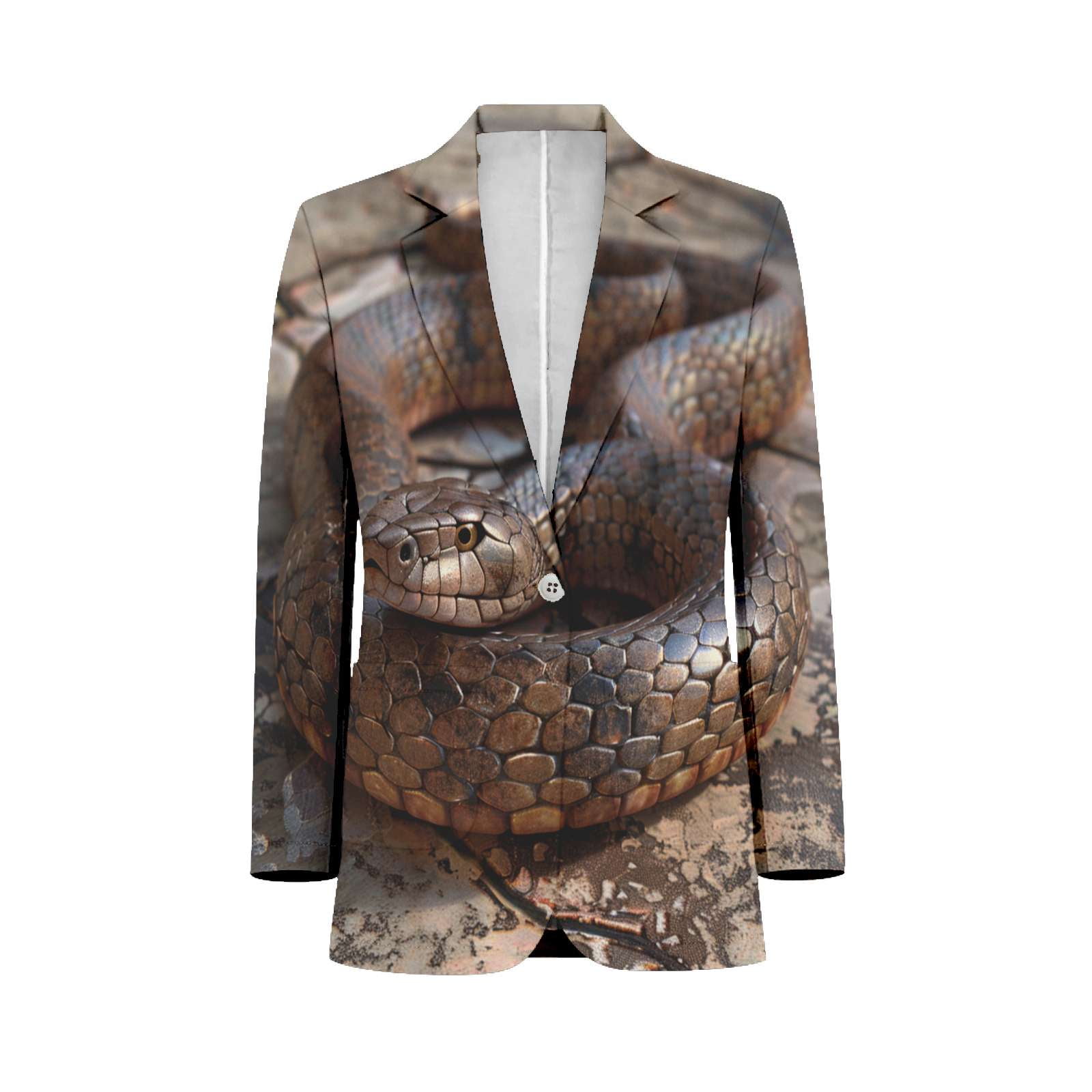 Cute Animal Snake Customized Men's Suits full man Shawl Collar ...