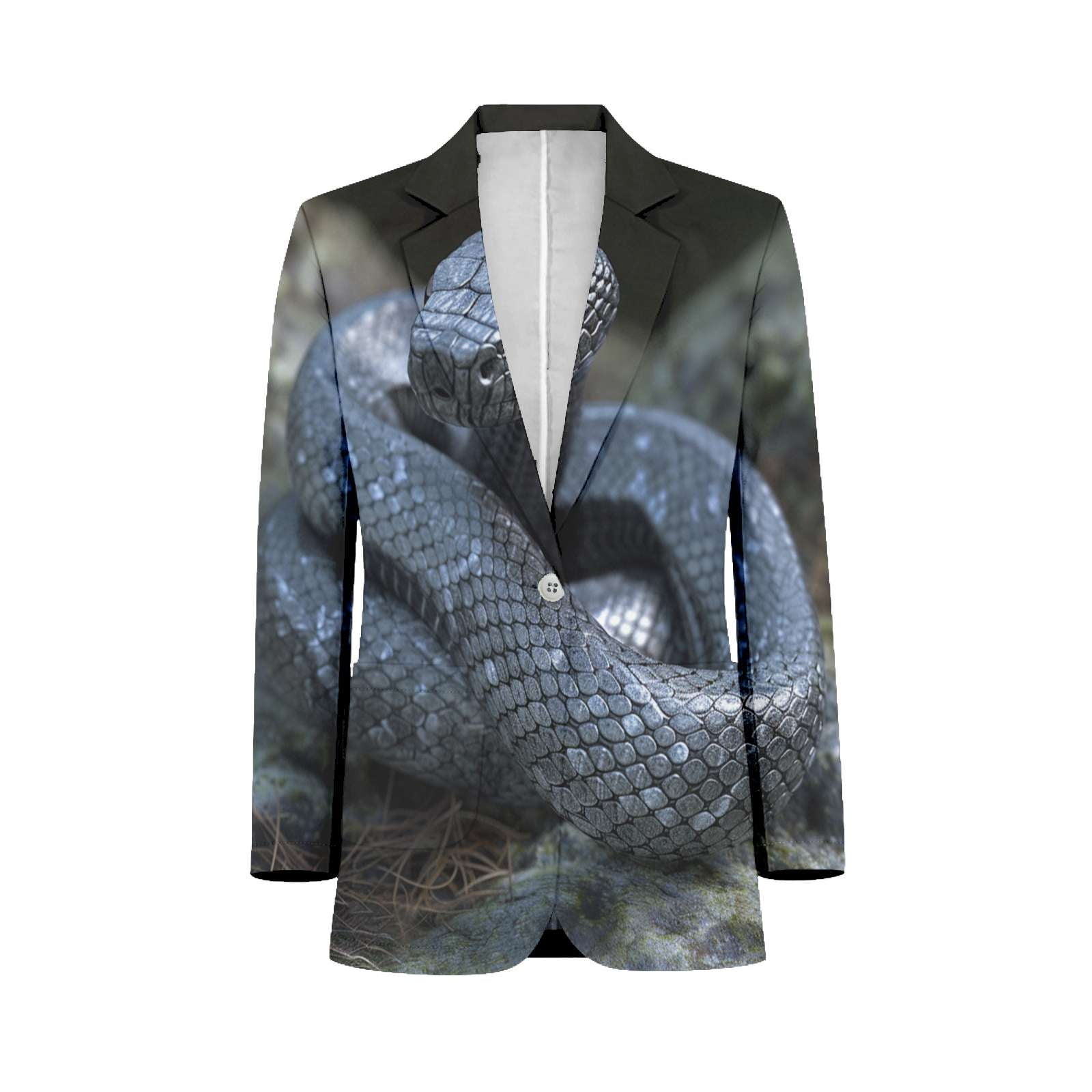 Cute Animal Snake Customized Men's Suits full man Shawl Collar Gentleman Suits for Wedding ...