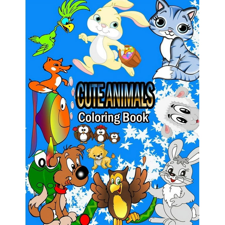animated animals coloring pages
