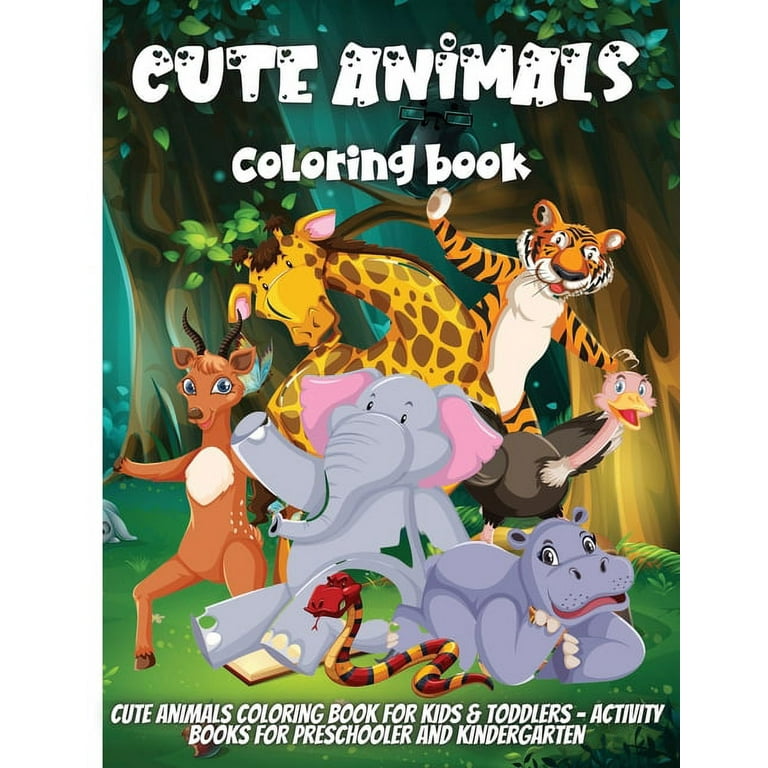 super cute animals coloring pages
