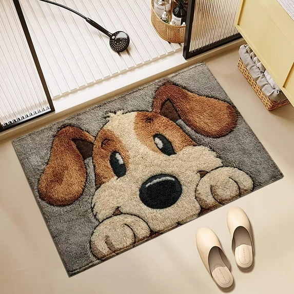 Cute Animals Doormat Welcome Mat Entrance Floor Mat Sproof Absorbent ...