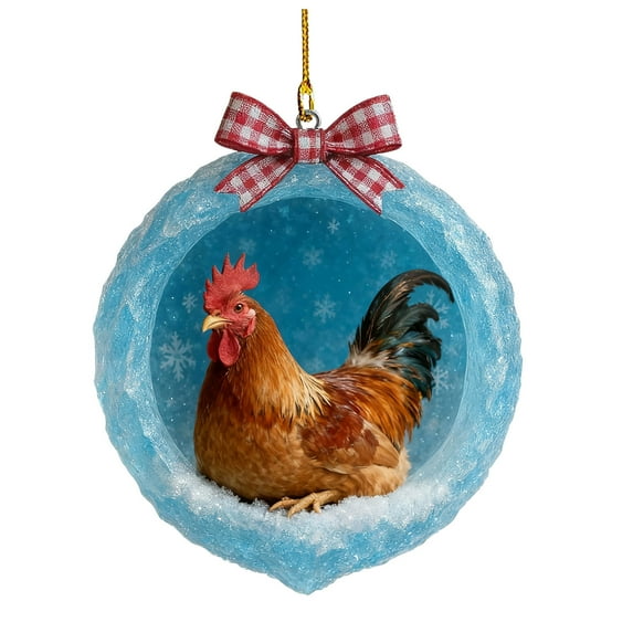 Cute Animals Ornaments for Christmas Tree Acrylic Ornaments Forest ...