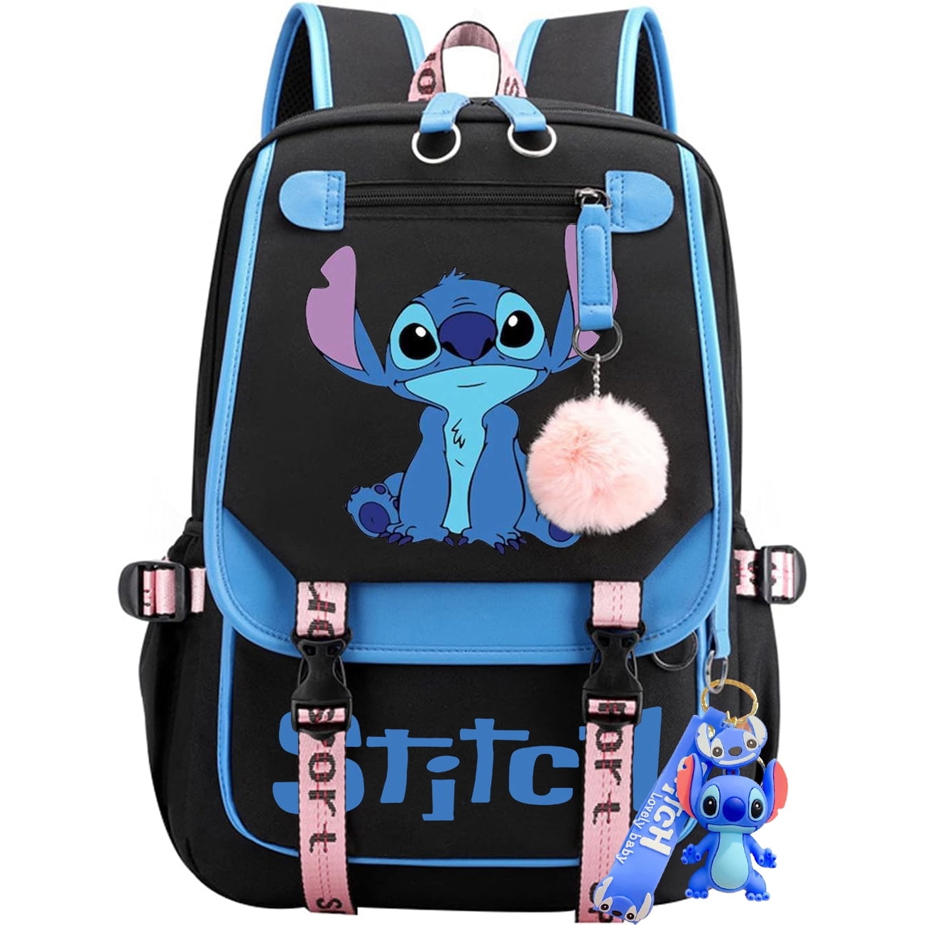 Cute Anime Cartoon Backpack School Backpack Daypack Shoulder Bag,USB ...