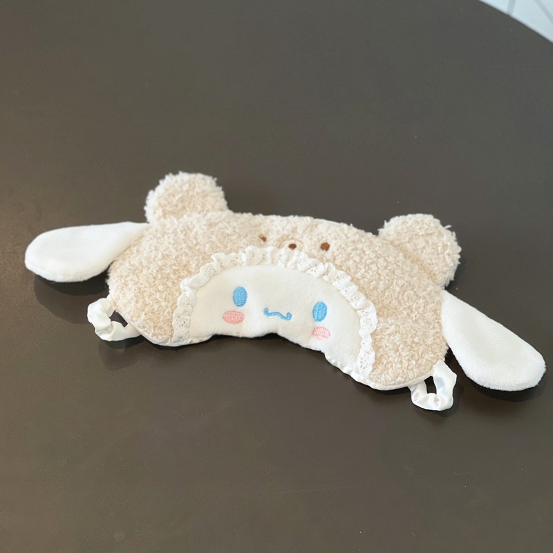 Cute Anime Eye Mask Kuromi My Melody Pom Pom Purin Cinnamoroll Plush ...