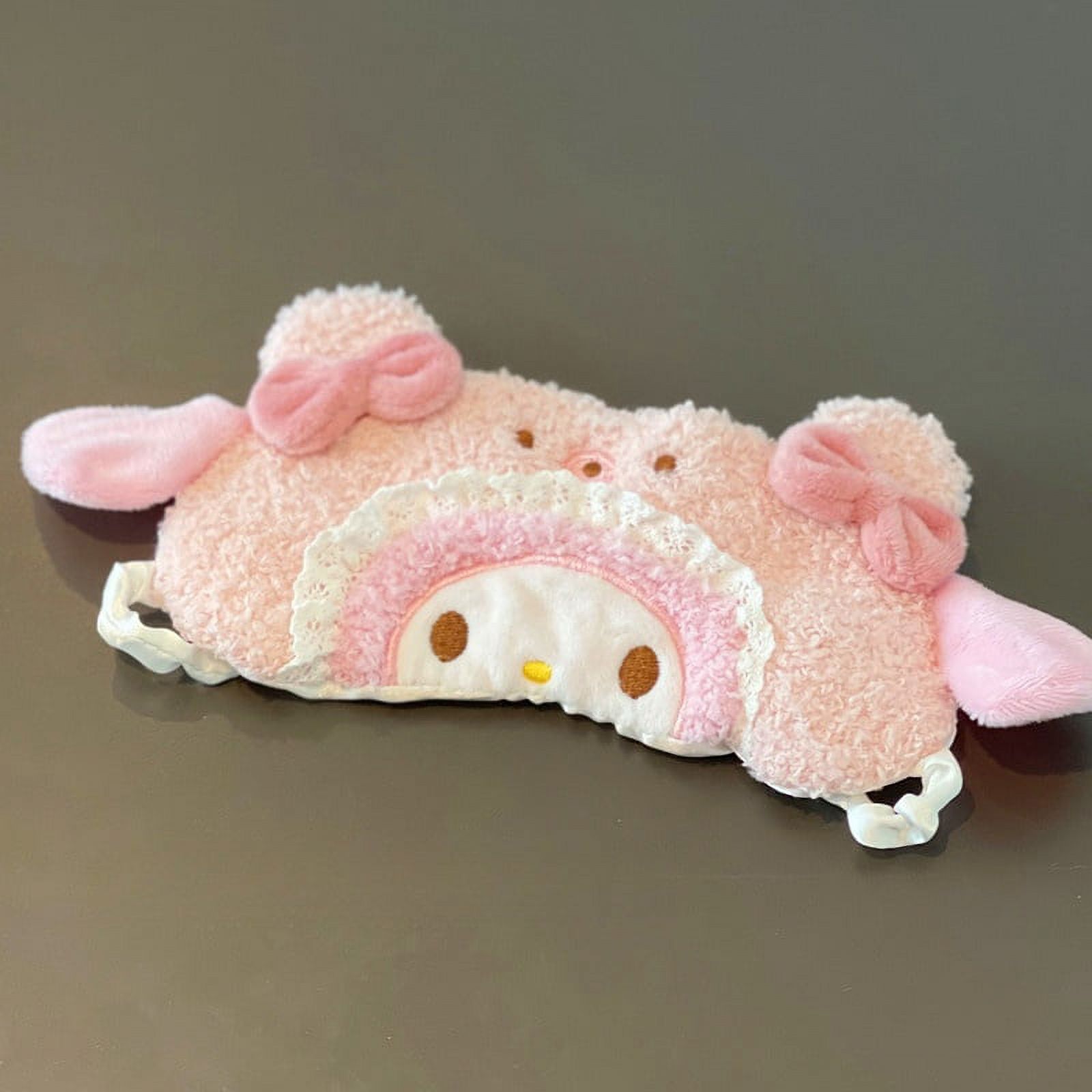 Cute Anime Eye Mask Kuromi My Melody Pom Pom Purin Cinnamoroll Plush ...