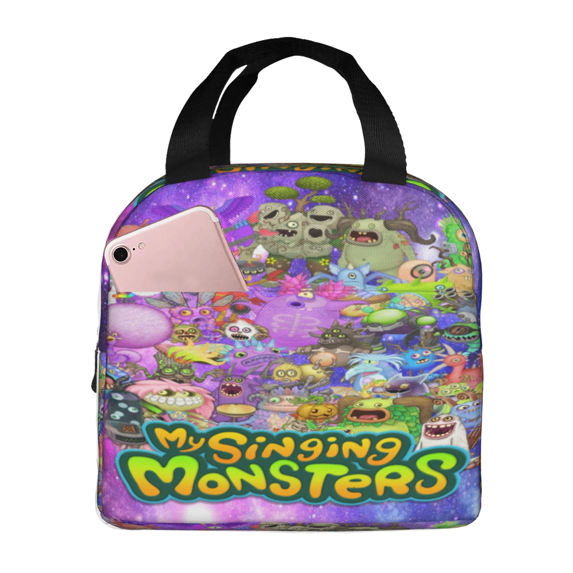 My Singing Monster Lunch Bag Kawaii Cartoon Insulated Box Reusable ...