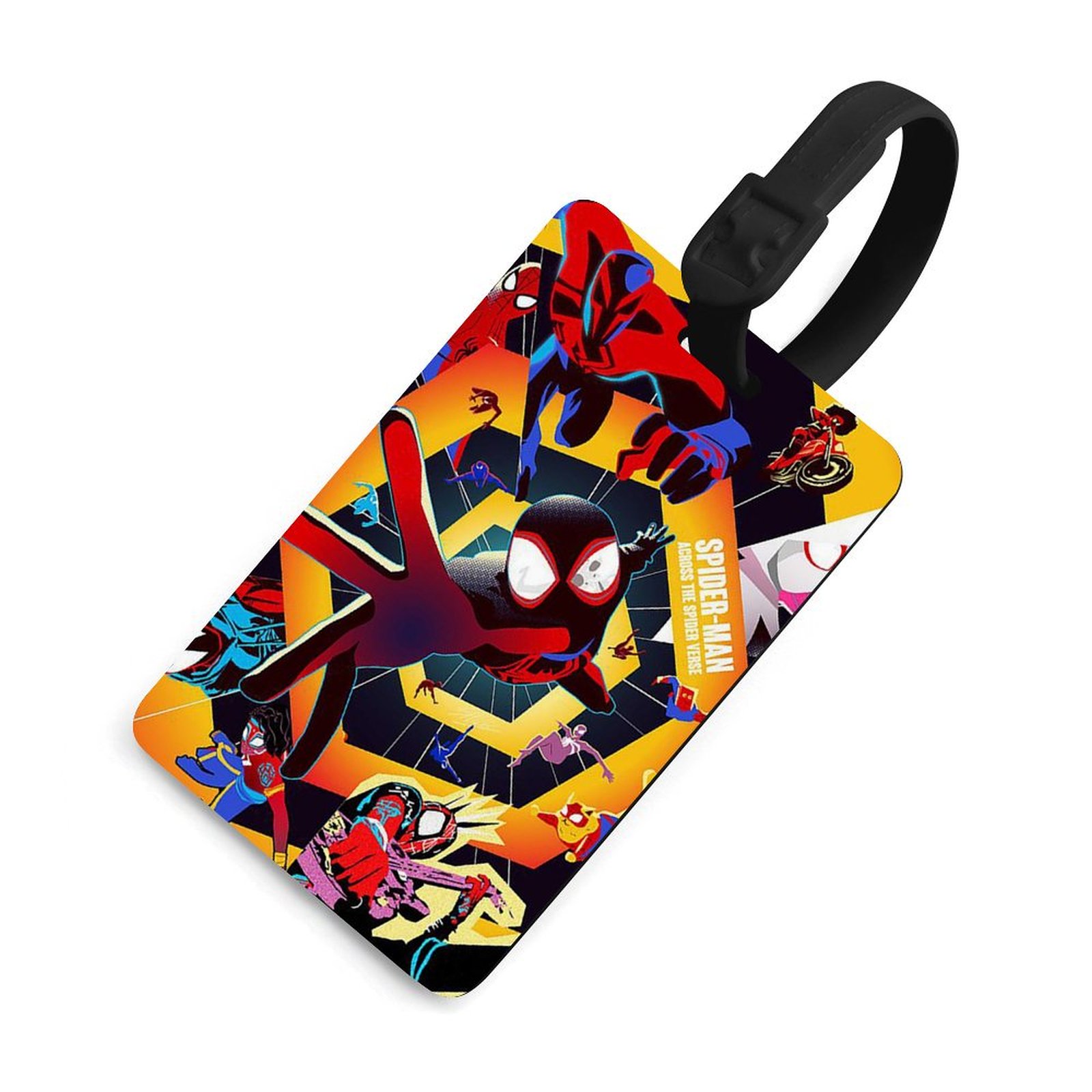 Cute Anime Spiderman Luggage Tags for Travel Suitcase Baggage Fun ...