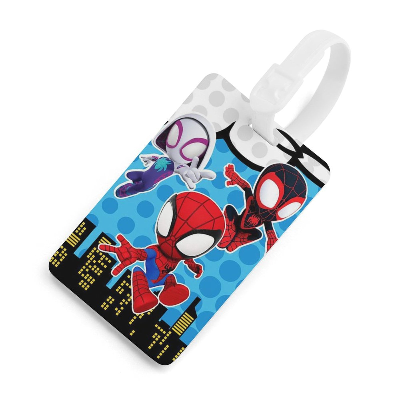 Cute Anime Spiderman Spidey And His Amazing Friends Luggage Tags for ...