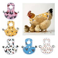 XMMSWDLA Hen Apron, Hen Feather Protective Cover with Elastic Band, Hen ...