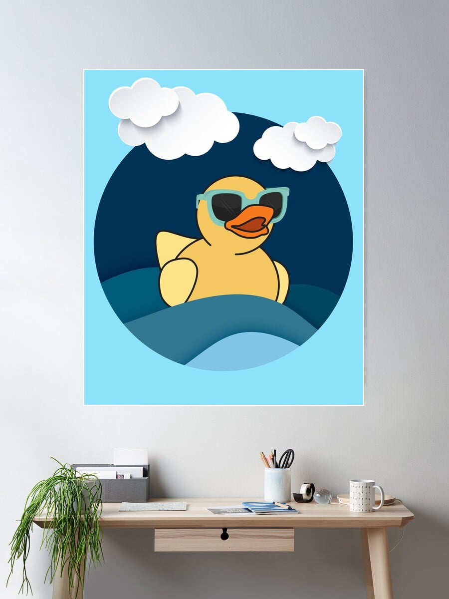 Cute Art Of Zoo Yellow Rubber Duckling Bath Toy Rubber Duck Ducky ...