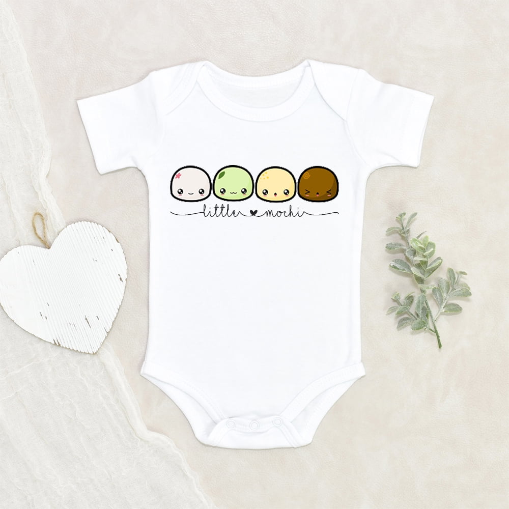 Cute Asian Baby Clothes - Little Mochi Baby Clothes - Funny Mochi Baby ...
