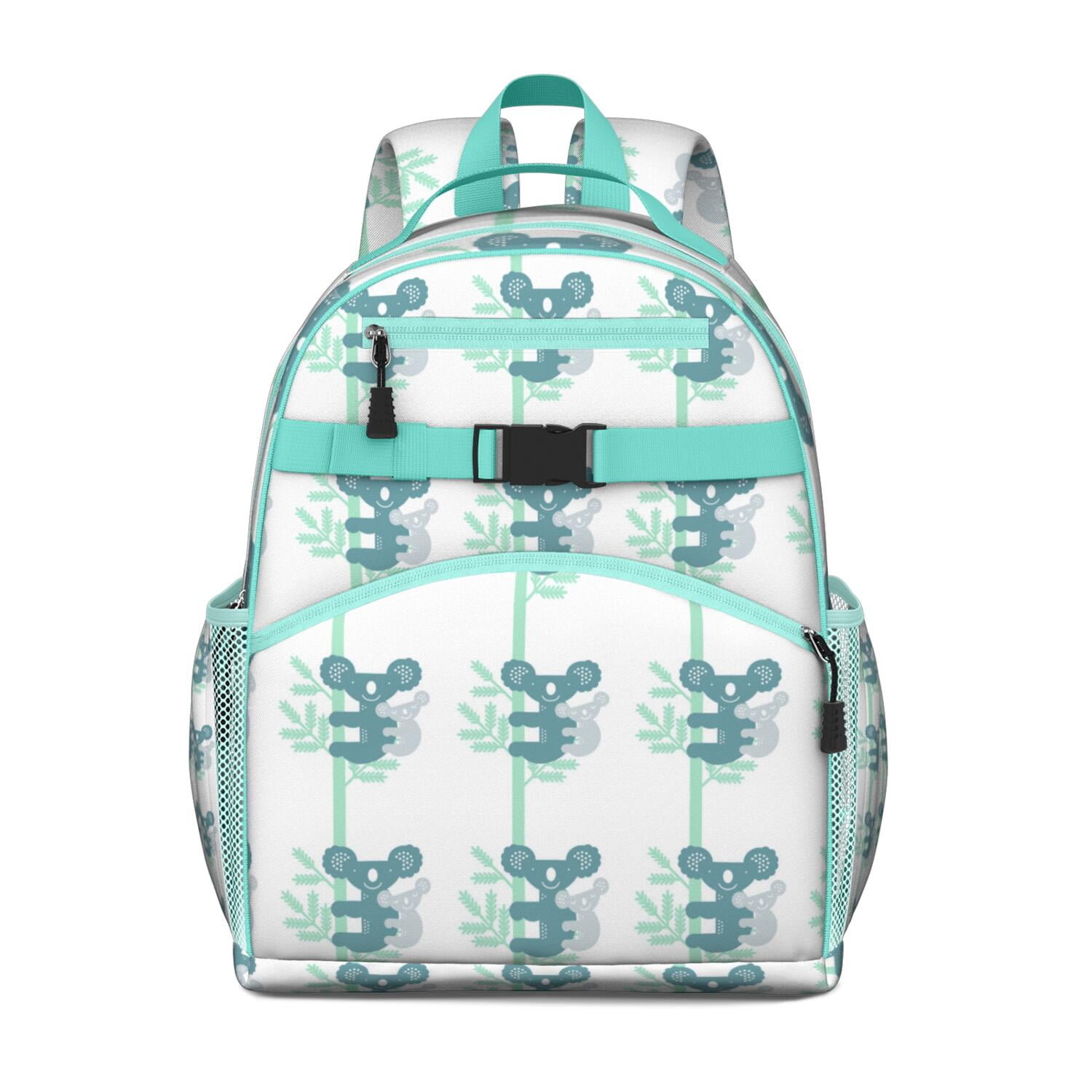 Cute Australian Koala Cartoon Pattern Backpack - Waterproof Spine ...