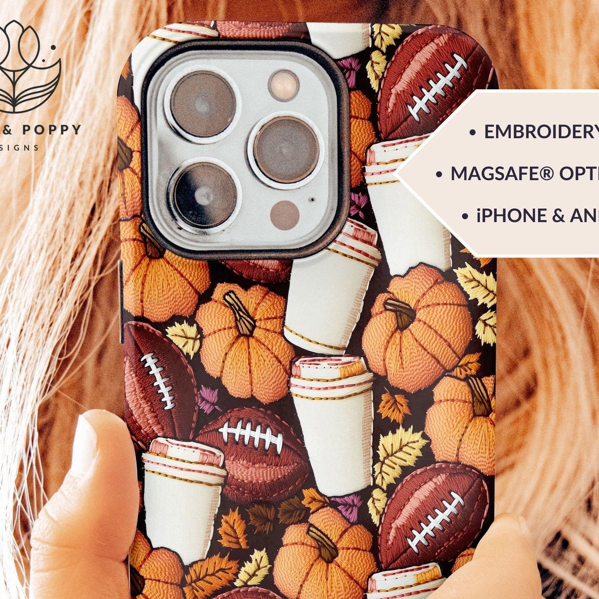 Cute Autumn Cozy Season Magsafe Phone Case for a Pumpkin Spice and ...