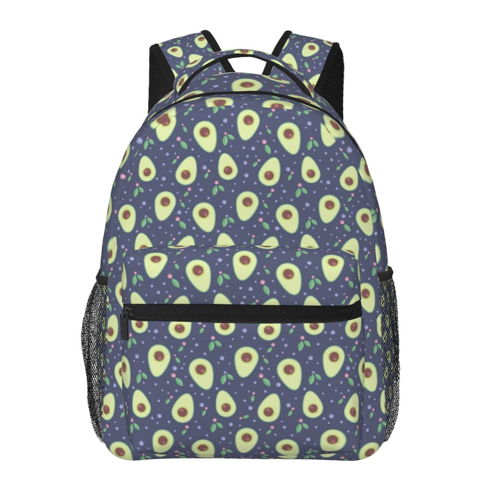 Cute Avocado Pattern Backpack for Men Women Laptop Backpack Hiking ...