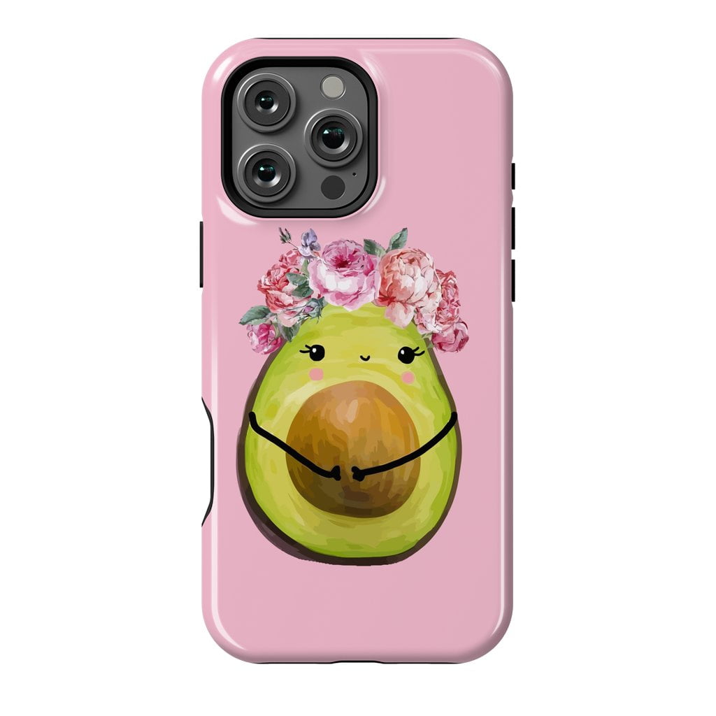 Cute Avocado Summer Fruit Foodie Phone Case for iPhone 11 12 13 14 15 ...