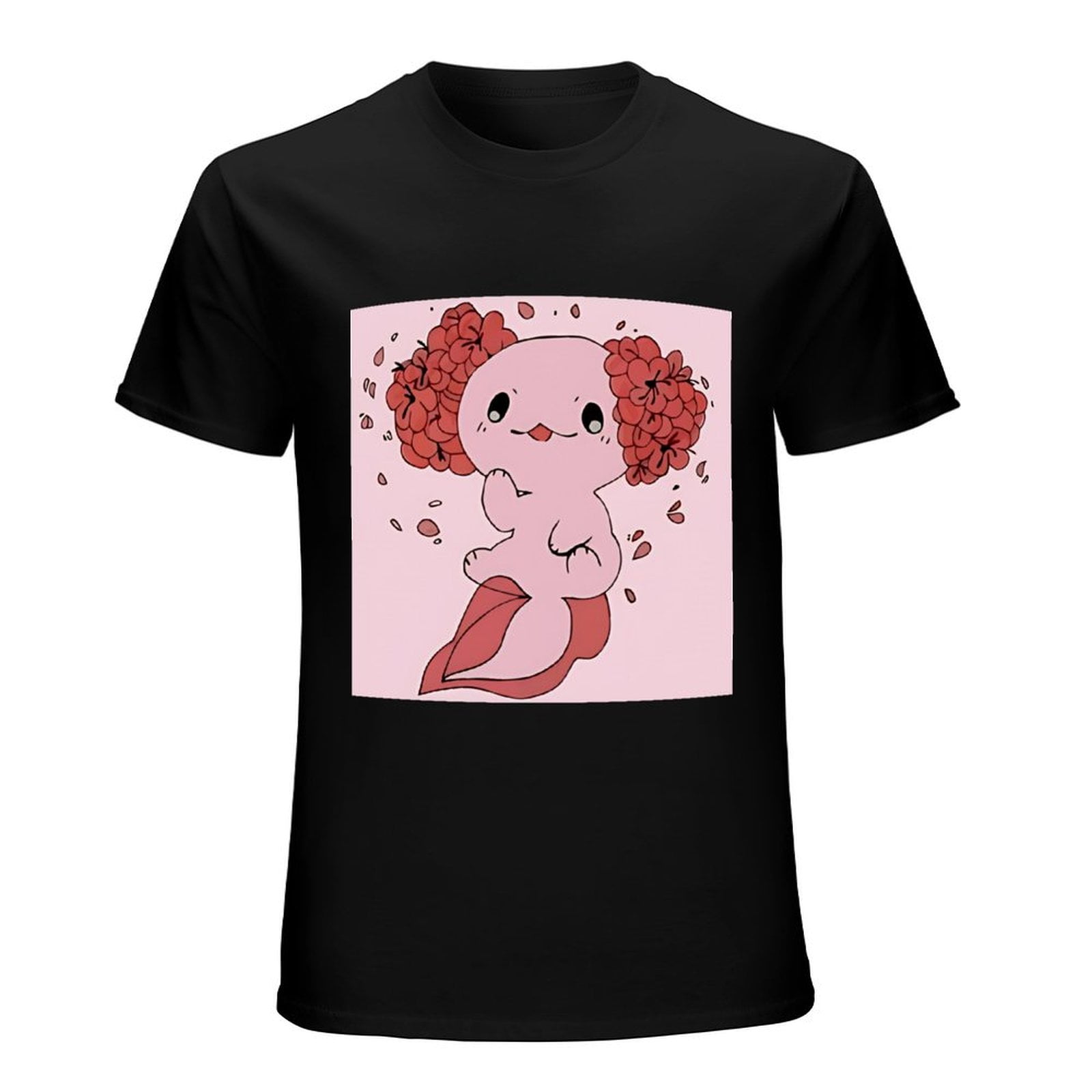 Cute Axolotl Amphibians Women's T-Shirt Charming and Playful Cute ...