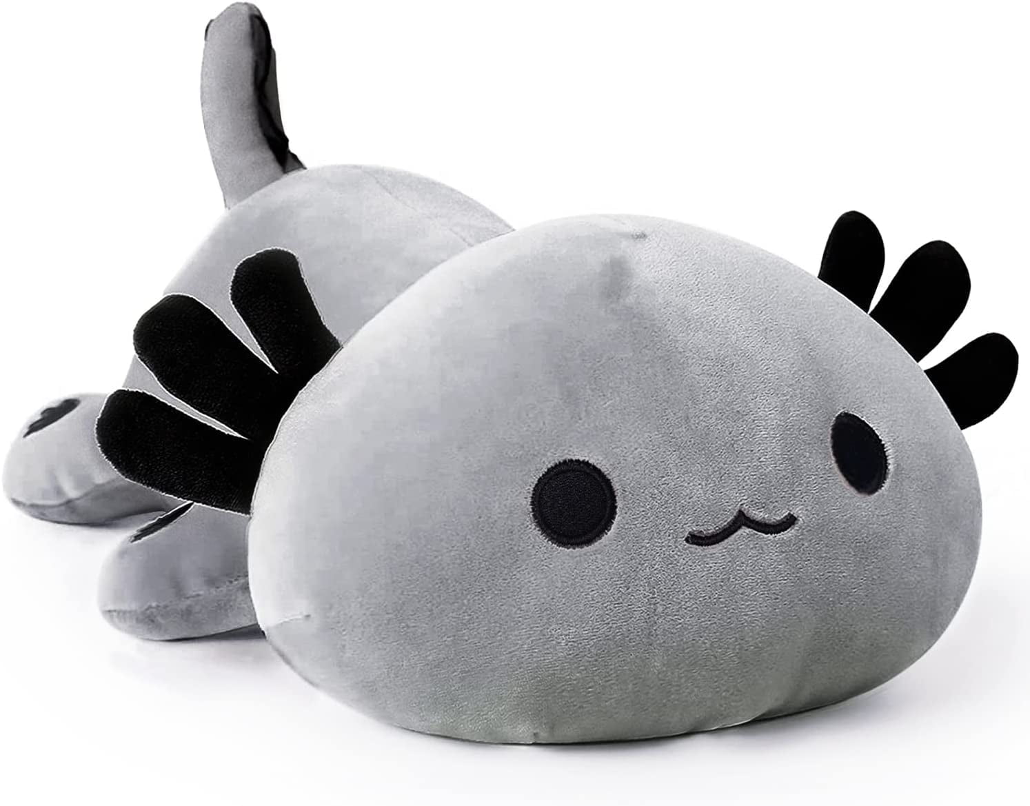 Cute Axolotl Plush, Soft Stuffed Animal Salamander Plush Pillow, Kawaii ...