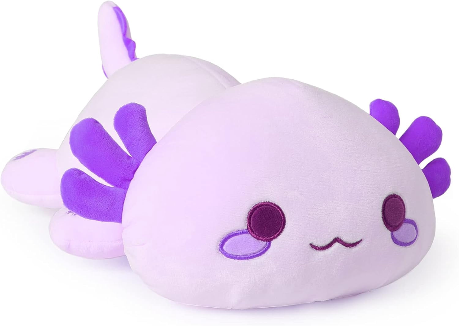Cute Axolotl Plush, Soft Stuffed Animal Salamander Plush Pillow, Kawaii ...