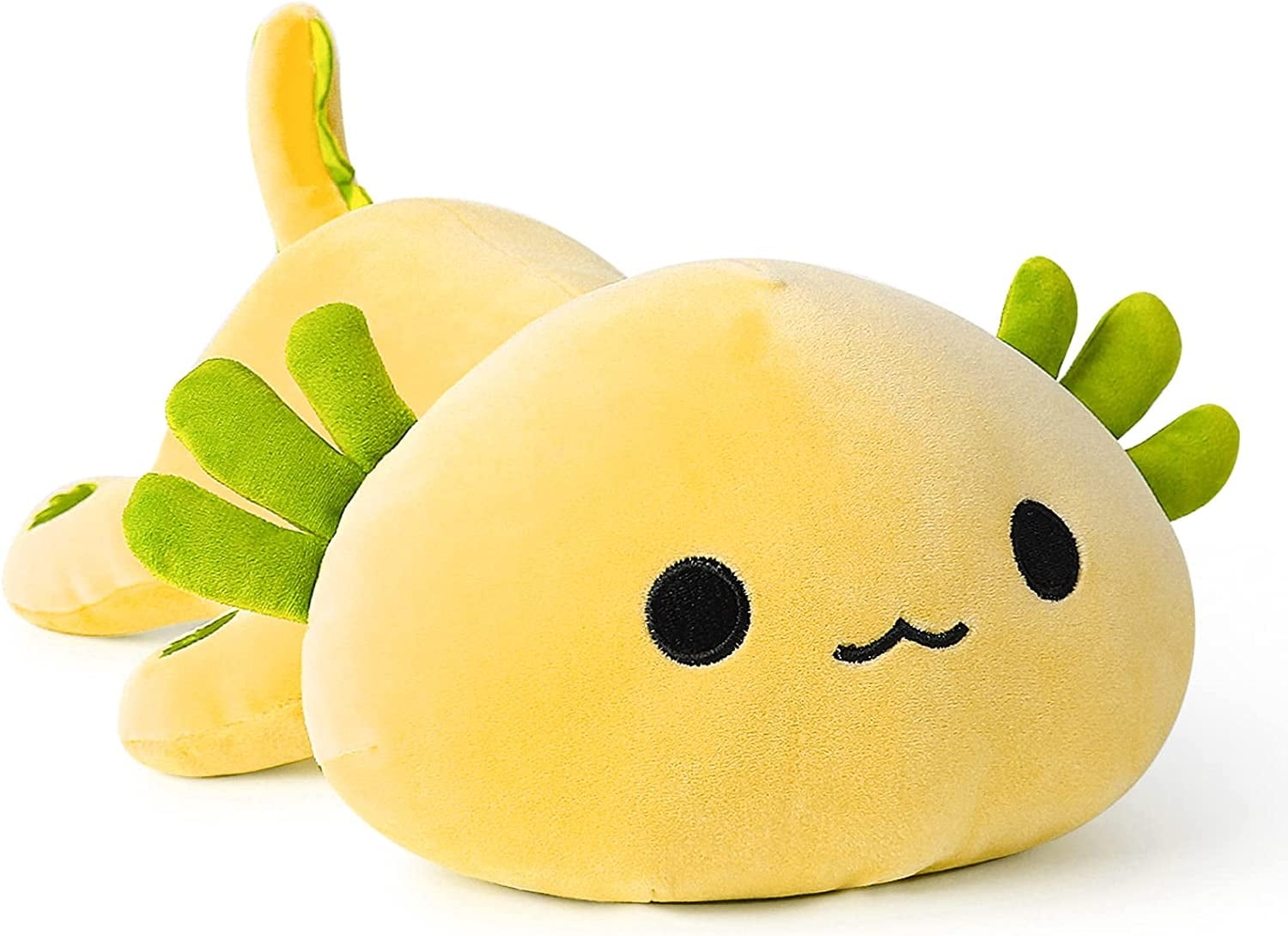 Cute Axolotl Plush, Soft Stuffed Animal Salamander Plush Pillow, Kawaii ...