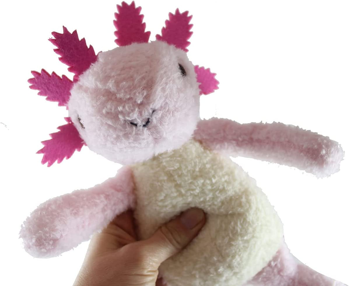 Cute Axolotl Plush Stuffed Animals- Adorable Walking Fish Toy - Eco ...