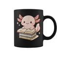 Cute Axolotl Reading Books Kawaii Axolotl Lover Coffee Mugs - Walmart.com